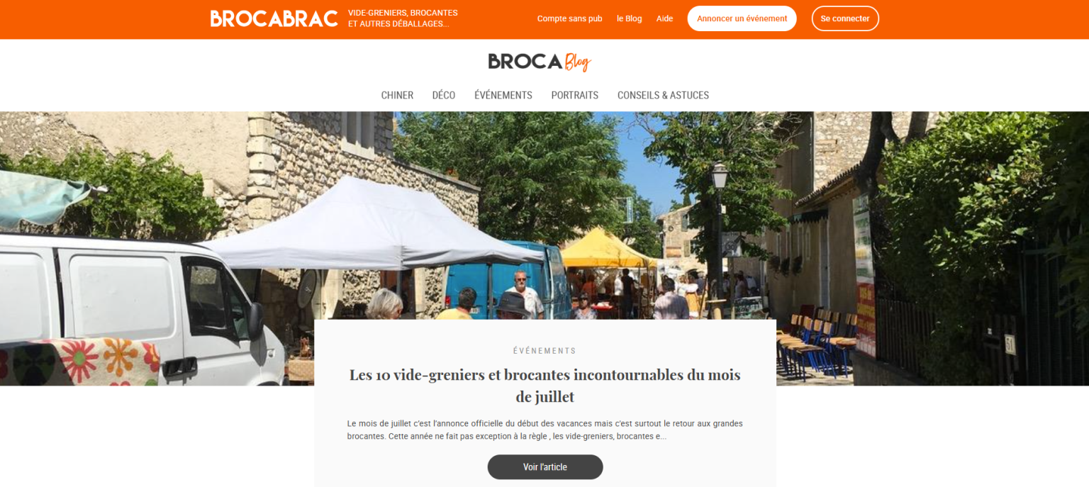 Brocabrac : Votre partenaire calendrier vide grenier/brocante ...